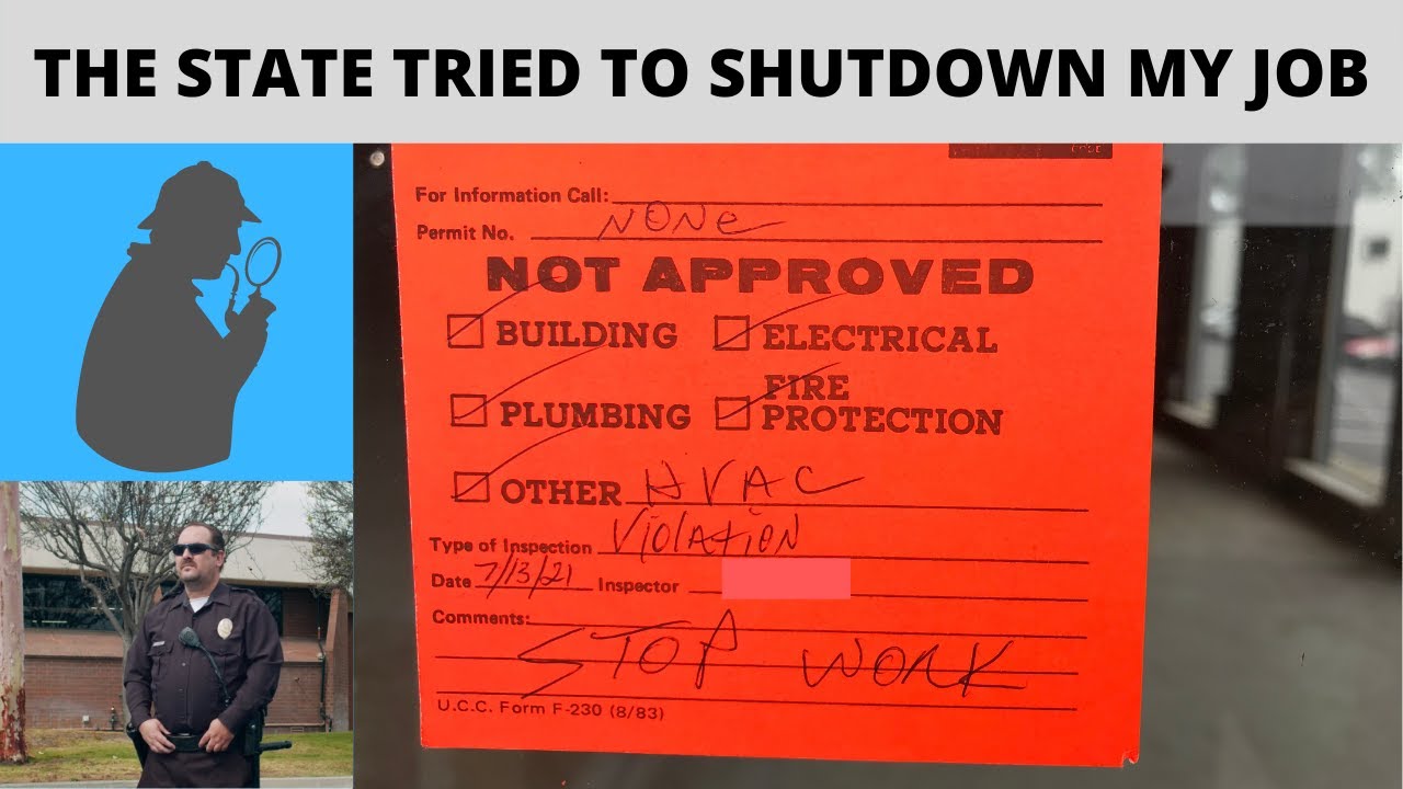 Stop Work Order And How We Handled It, My Recommendations On What To Do ...