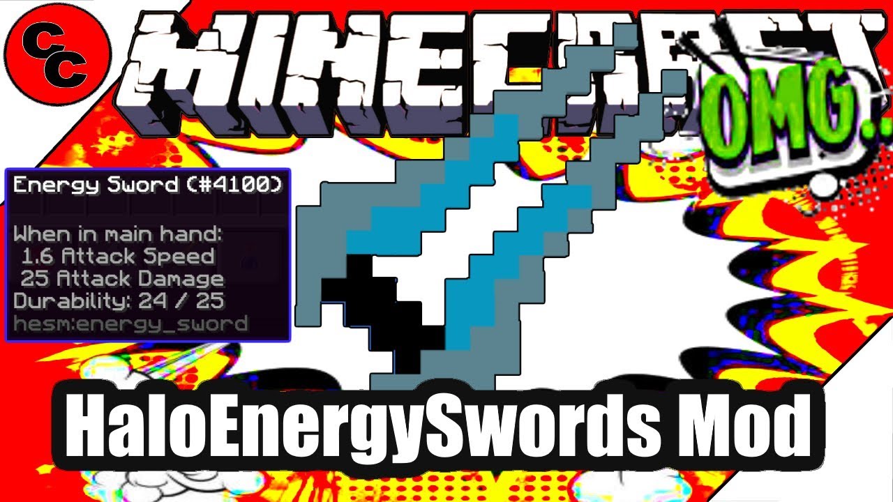 Minecraft Mods: " HaloEnergySwords Mod 1.12.2 " - YouTube