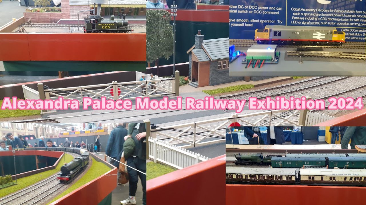 Alexandra Palace Model Railway Exhibition 2024 - YouTube
