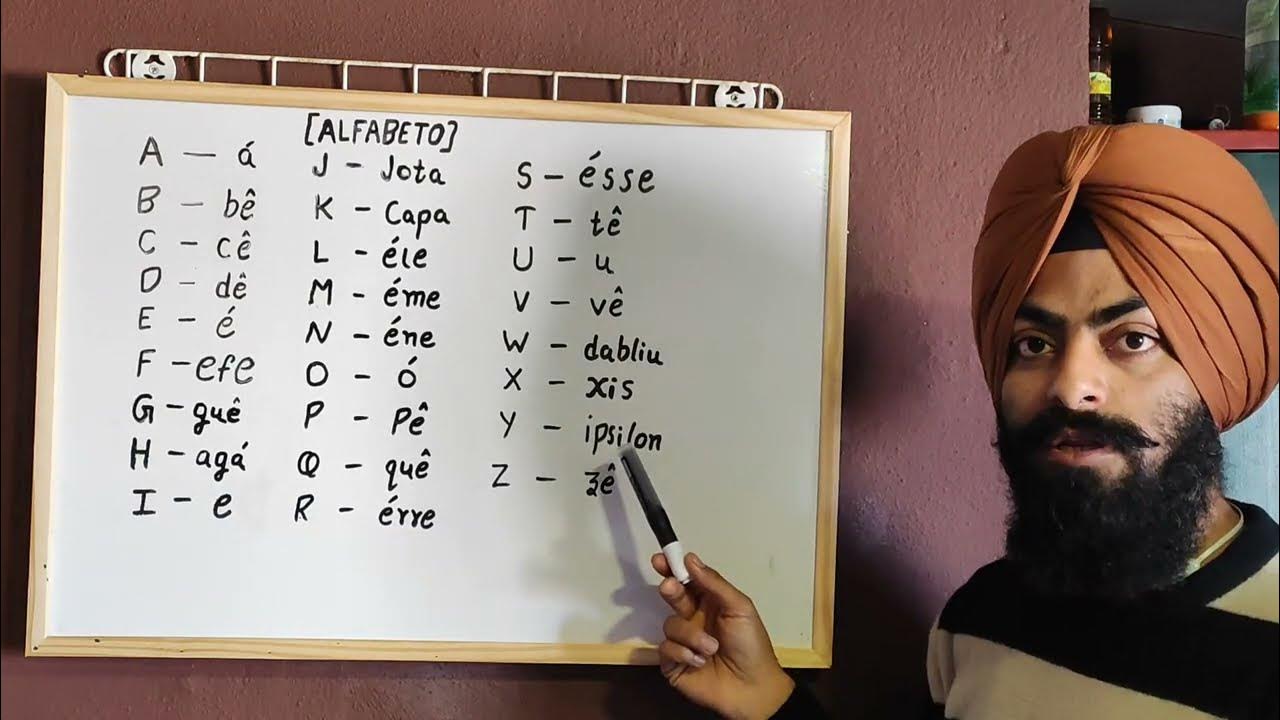 Portuguese Alphabet Lesson -1 Learn Portuguese Language - YouTube