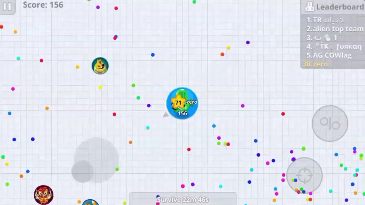 agario mobile gameplay - YouTube
