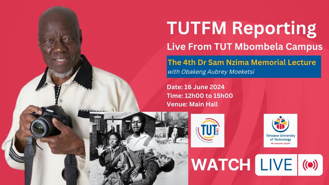 TUTFM Reporting Live From Mbombela Campus 4th Dr Sam Nzima Memorial ...