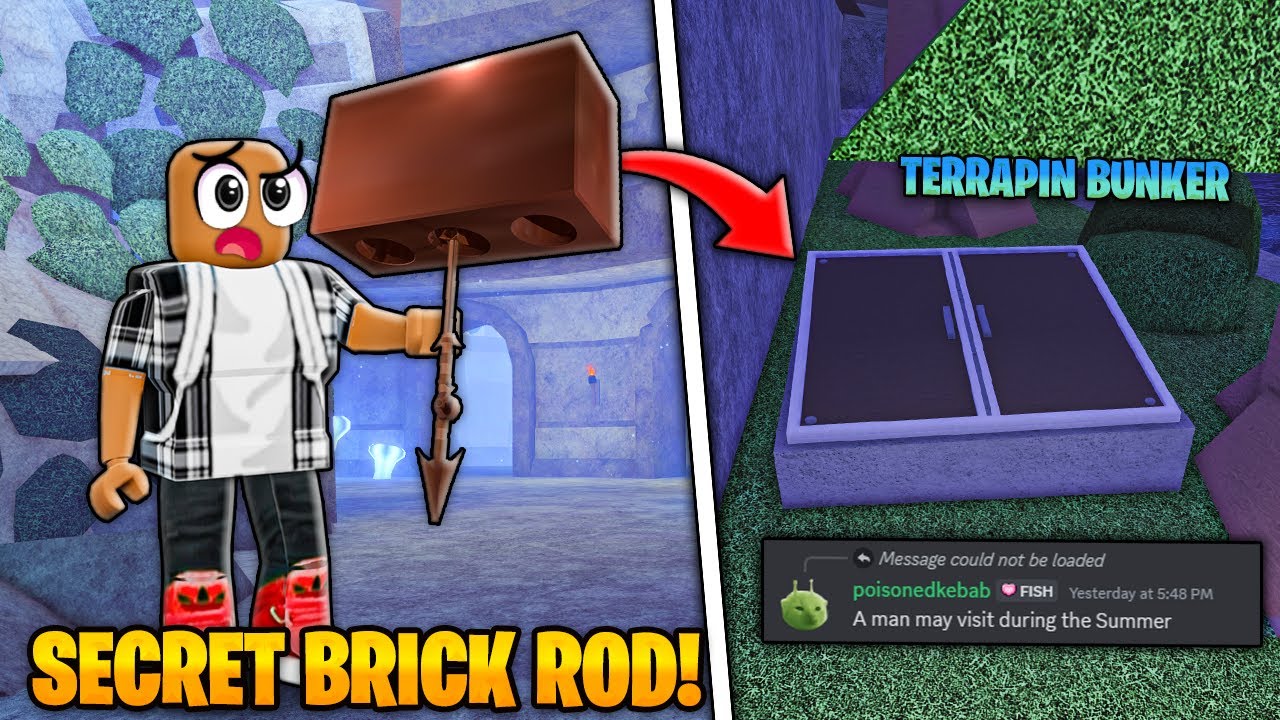 Fisch Added a SECRET ROD To The Game... (Brick Rod) 🧱🐟 - Roblox - YouTube