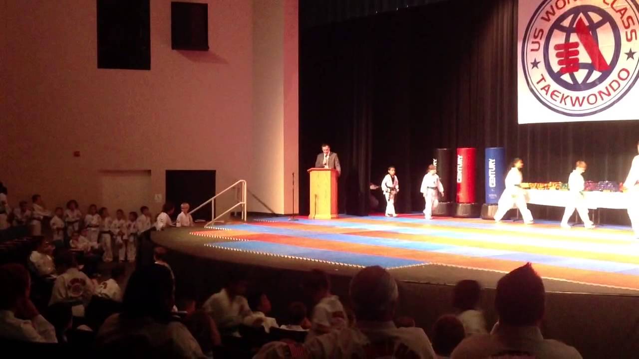 Michael Helping Others TKD Award - YouTube