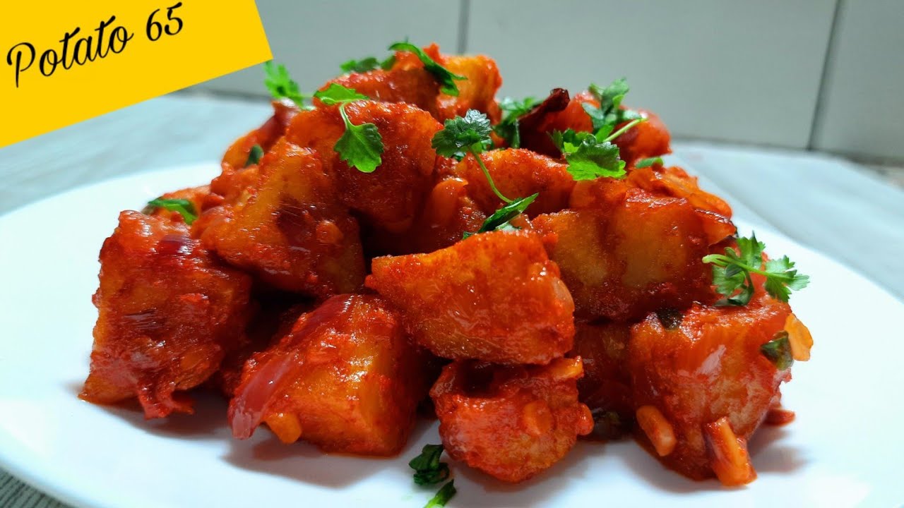 ALOO 65 | Potato 65 | #Potato_65 | Quick Easy Potato Snack | By The ...