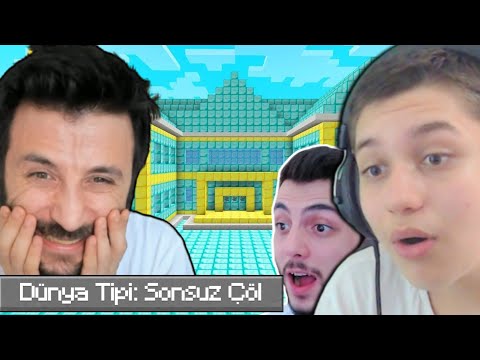 EN DEĞERLİ EVİ YAPTIM 🤤 Ekiple Çölde 100 Gün Hardcore Minecraft 2.Bölüm (kapak temsili)