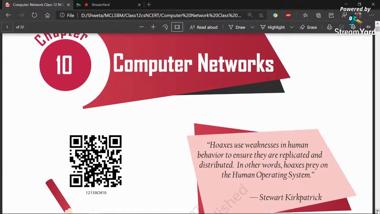 Computer Network Class 12 Computer Science NCERT Chapter 10 YouTube computer-network-class-12-computer-science-ncert-chapter-10-youtube