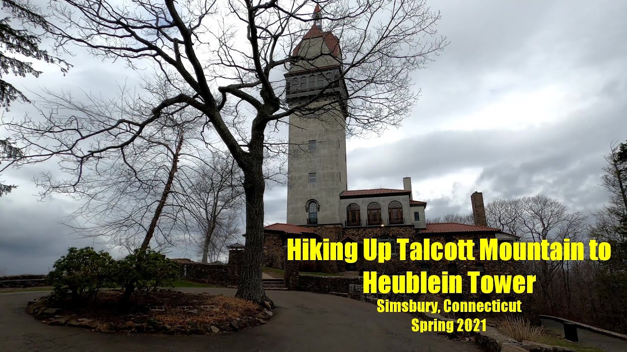 Hiking Up Talcott Mountain to Heublein Tower, Simsbury, Connecticut on ...