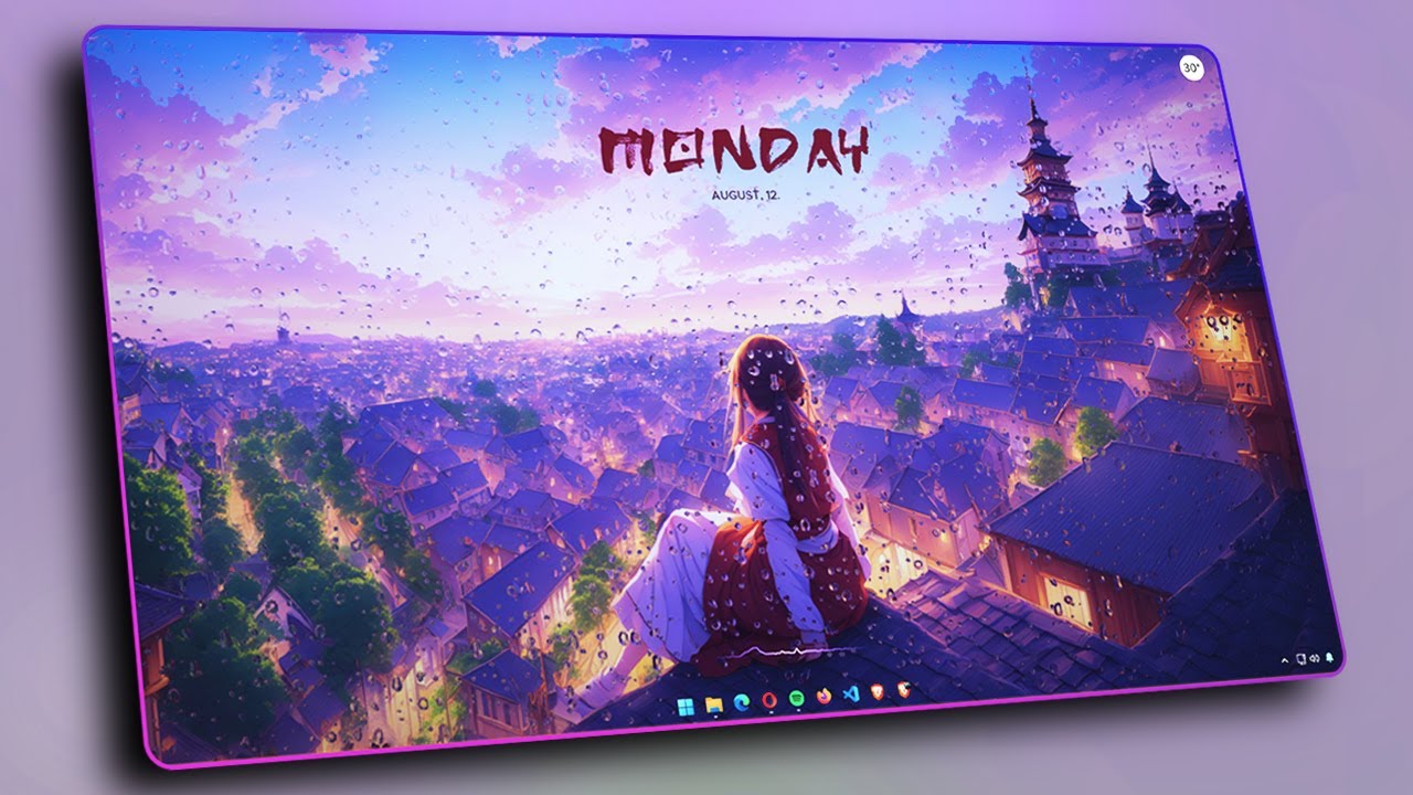 Revamp Your Desktop with a Sleek Japanese Theme - YouTube