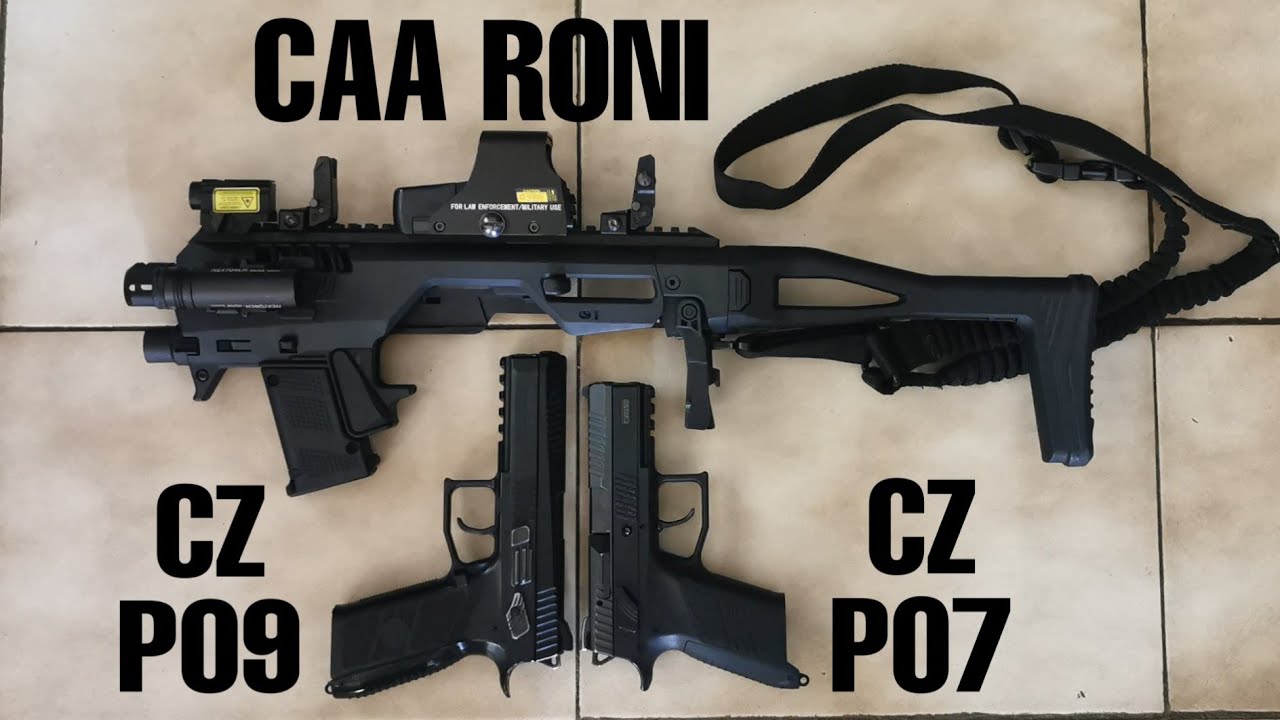 CZ Roni carbine for CZ P09 - YouTube