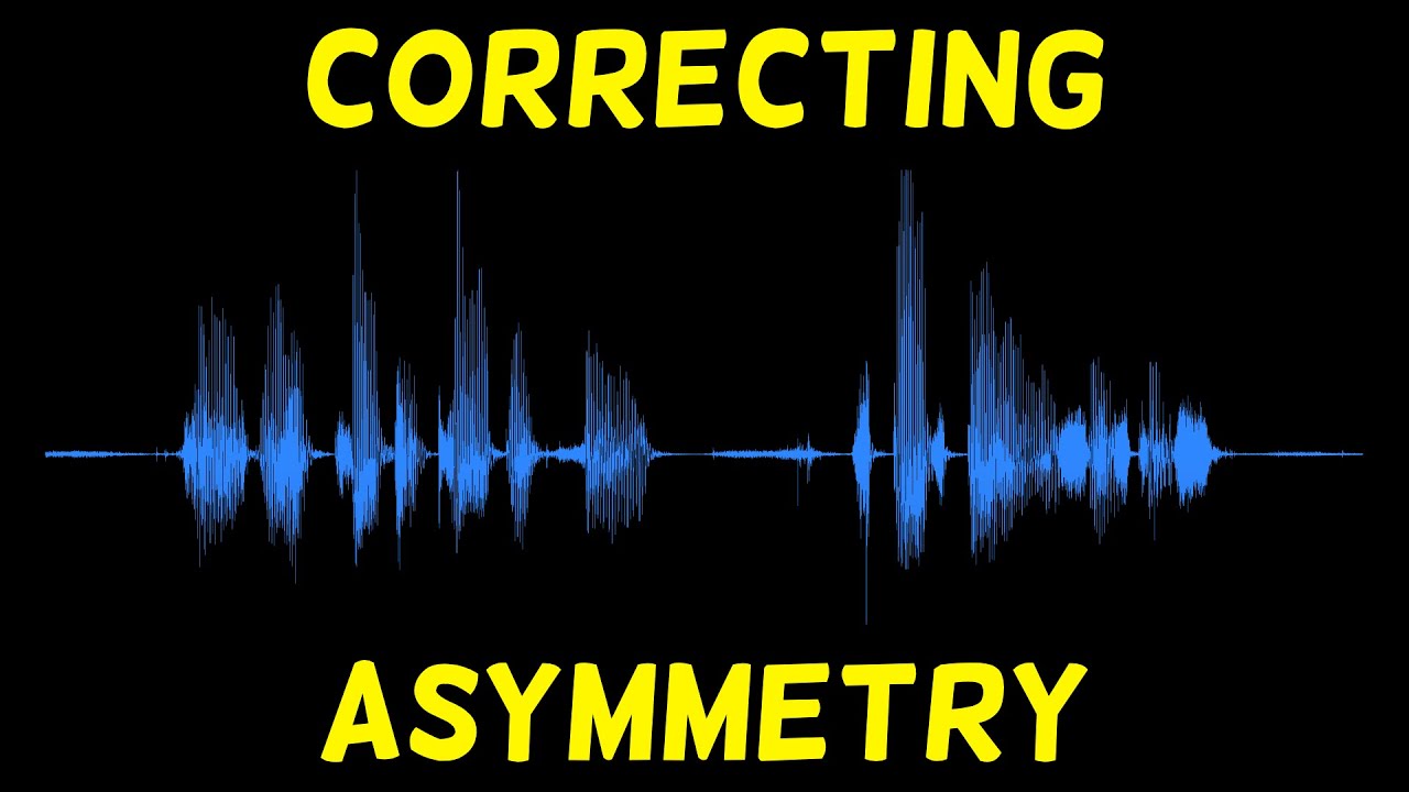 Correcting Asymmetry in Audio Recordings When Necessary - YouTube