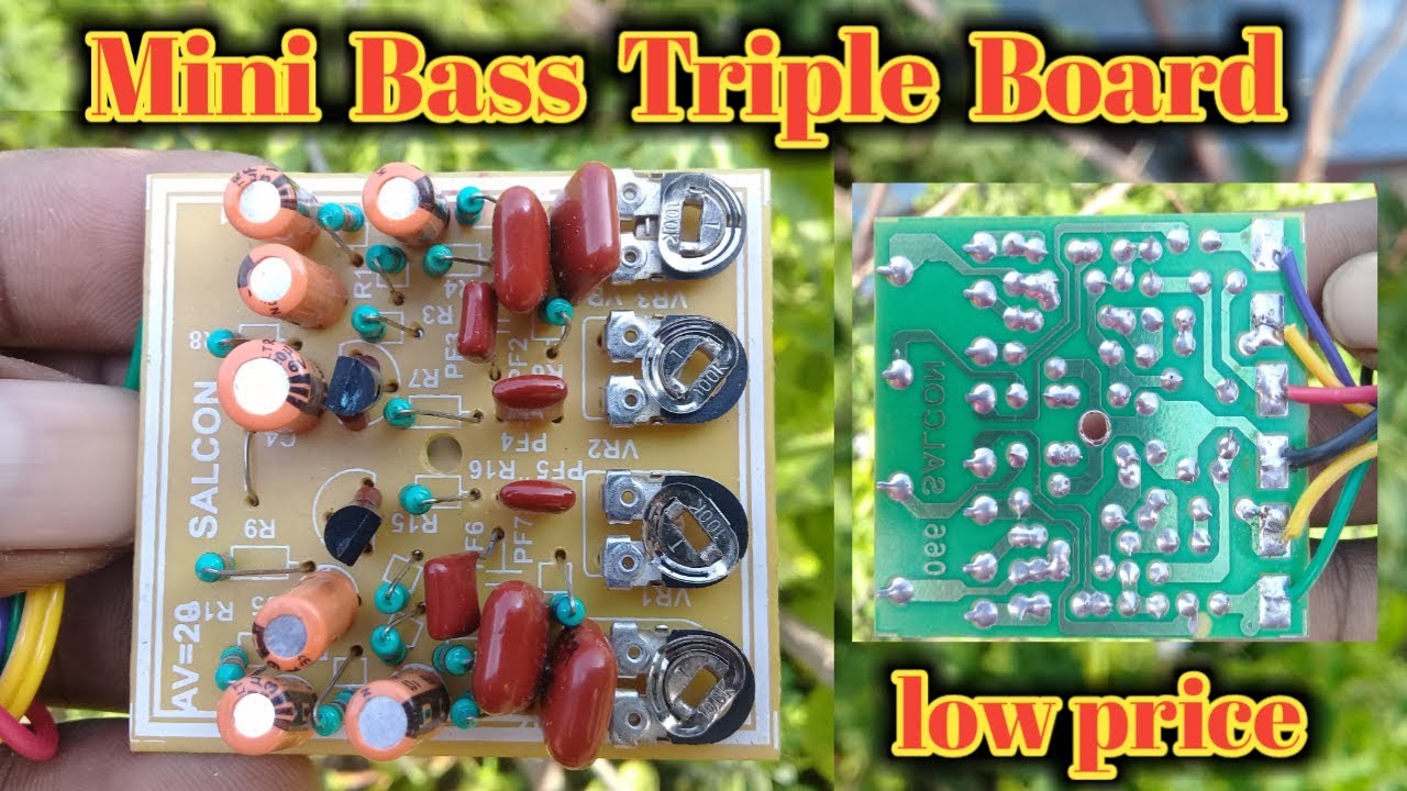 Mini BT board connection செய்வது எப்படி// best triple board connection ...