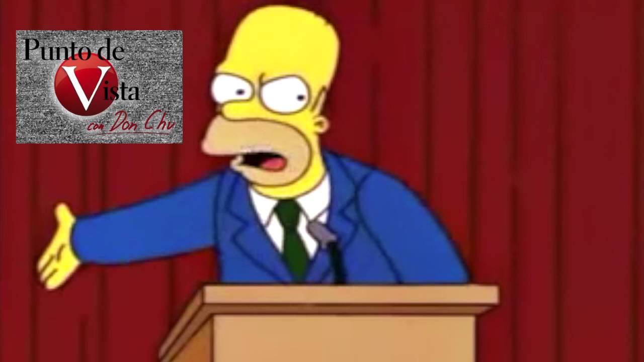 Humberto Vélez, la voz de Homero Simpson estará en Punto de vista con ...