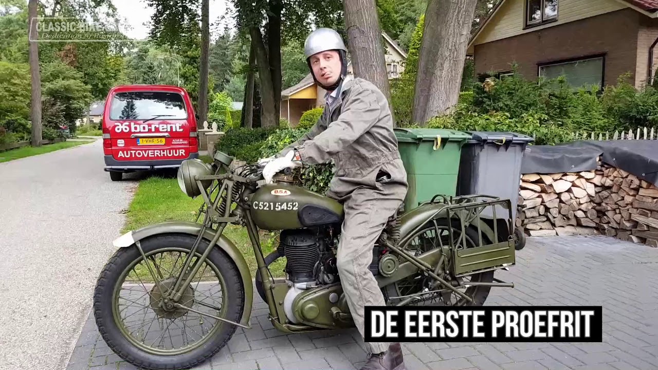 BSA WM20 - 1944 - YouTube