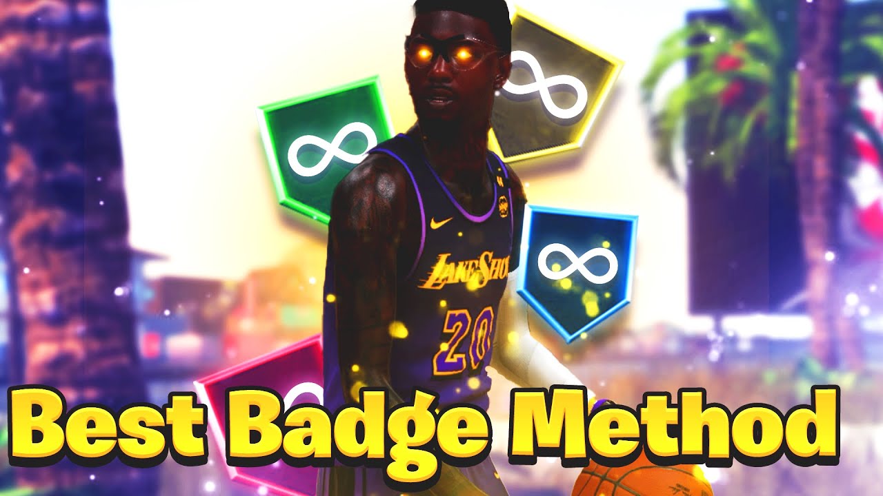 THE METHODS FOR GETTING MAXED OUT BADGES!BEST BADGE METHOD 2K25! - YouTube