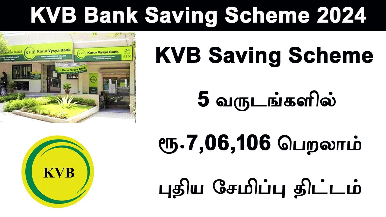 KVB Bank Recurring deposit interest rate 2024 KVB bank saving scheme fd ...