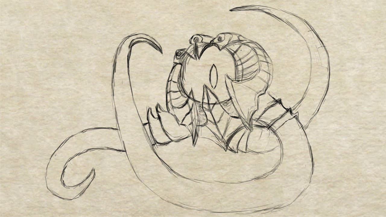Drawing Vel'koz Time Lapse - YouTube