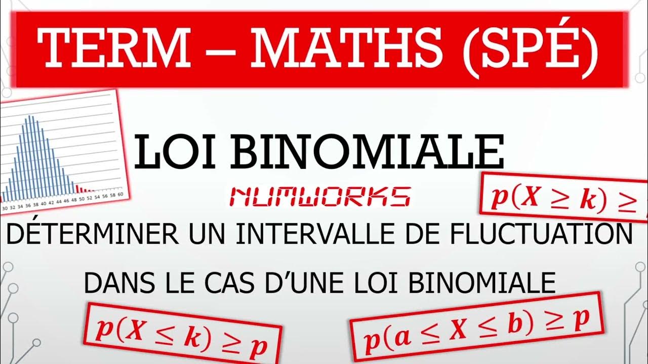 Term (Spécialité) - Maths - M.2.4 - Déterminer un intervalle de fluctuation - Loi binomiale ...