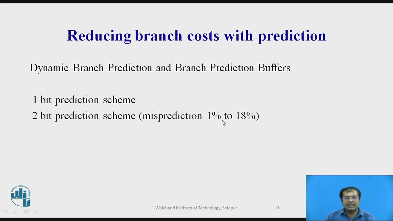 Reducing Branch costs with prediction - YouTube