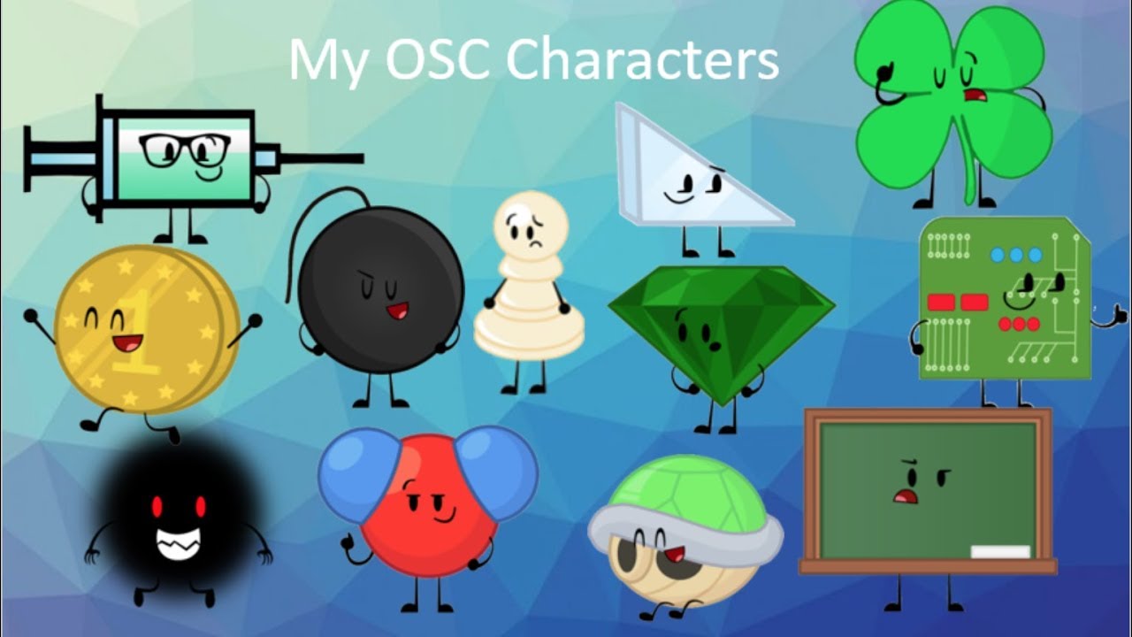 My OSC Characters! - YouTube