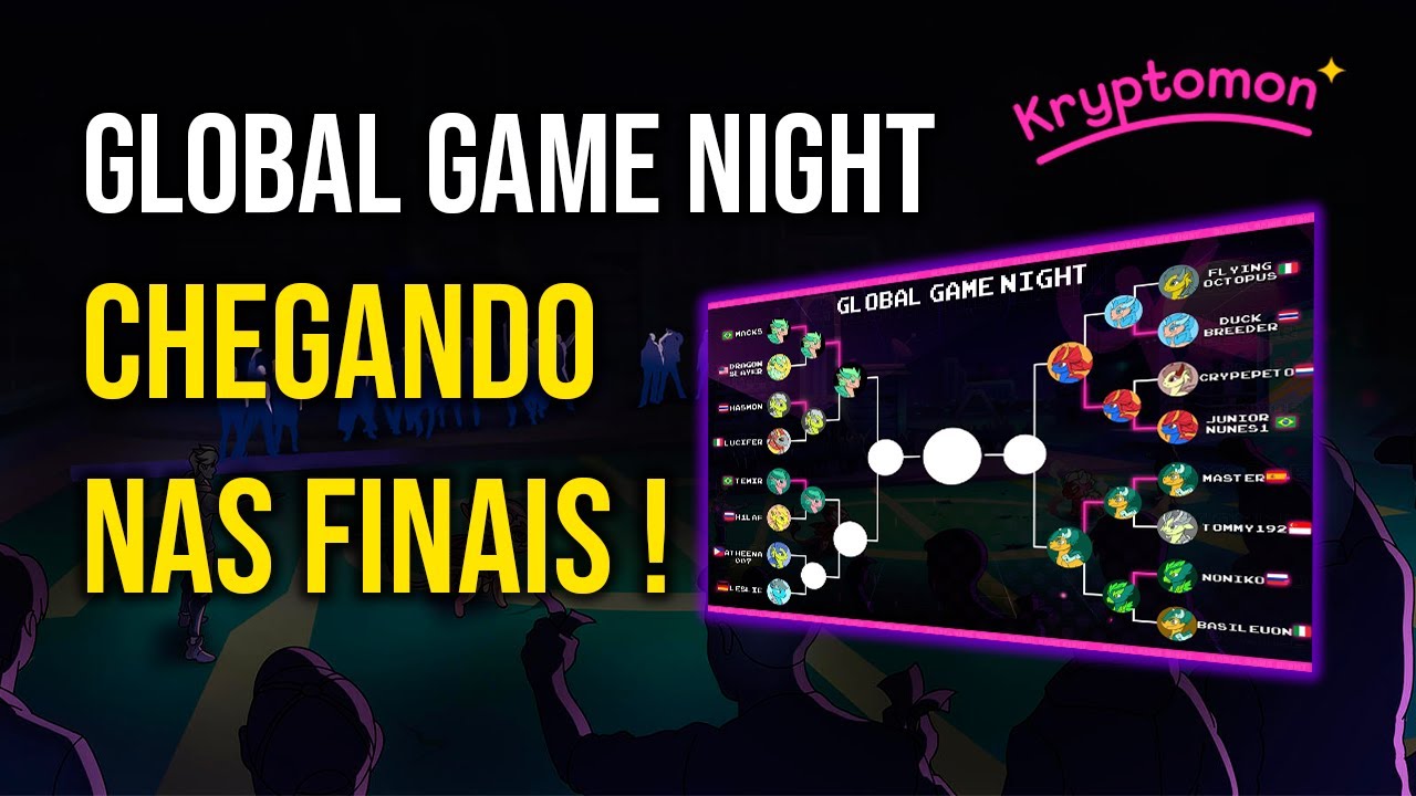 GLOBAL GAME NIGHT CHEGANDO NAS FINAIS ! - Kryptomon - YouTube