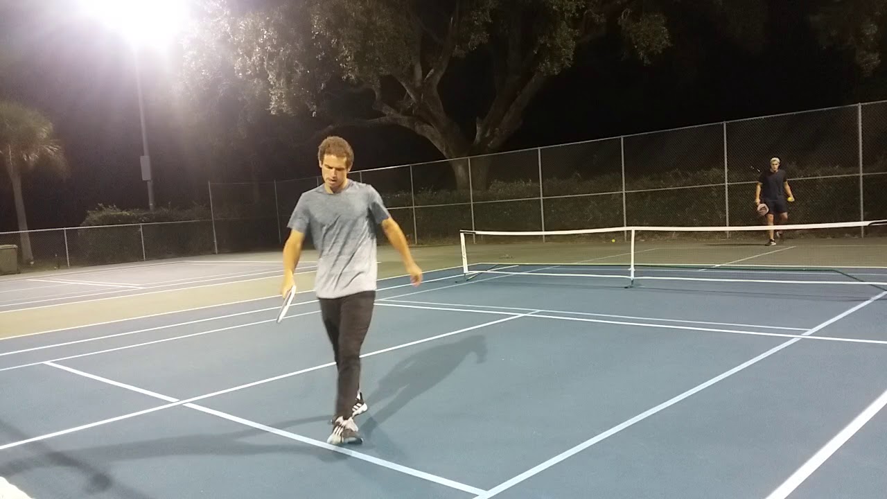 Greg Dow in Singles? Vs Anderson Scarpa. - YouTube