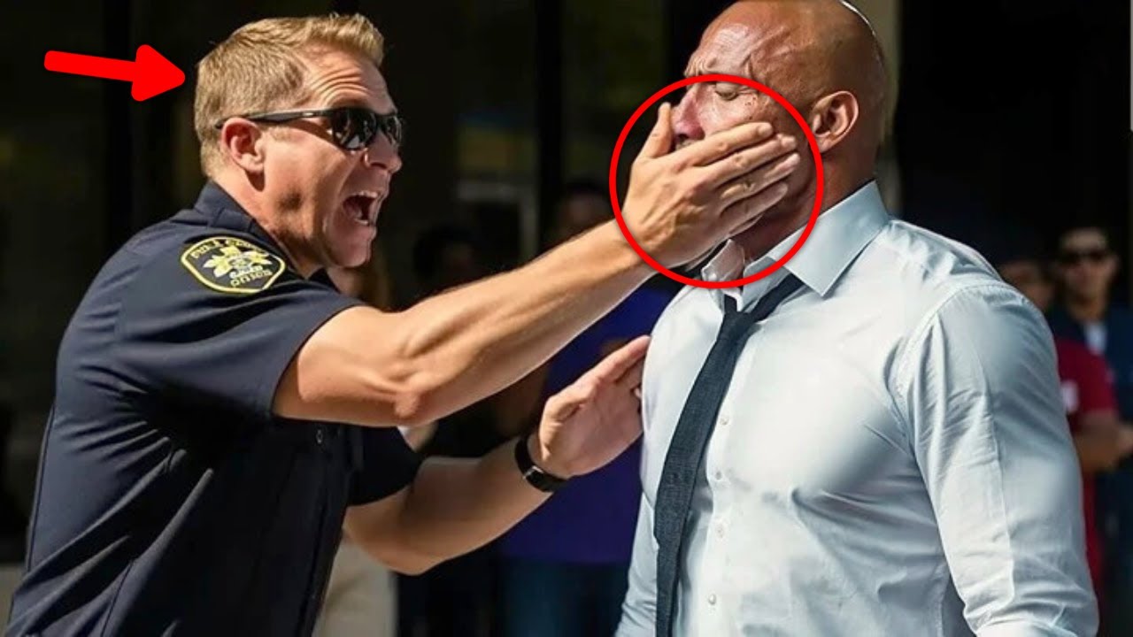 Racist COP Slaps The Rock, Then Rock Teaches Him A Lesson Of His Life ...