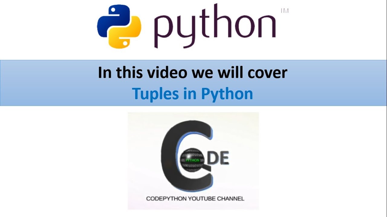 Tuples in Python - YouTube