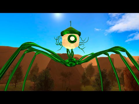 too realistic SPIDER FLYING EYE MONSTER KILL ME?!!