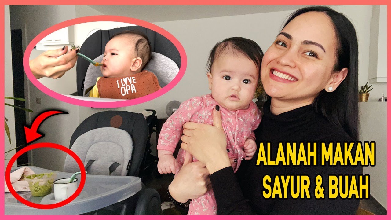 PERTAMA KALI ANAK MAKAN SAYUR | 4,5 BULAN NYOBAIN SAYUR - YouTube