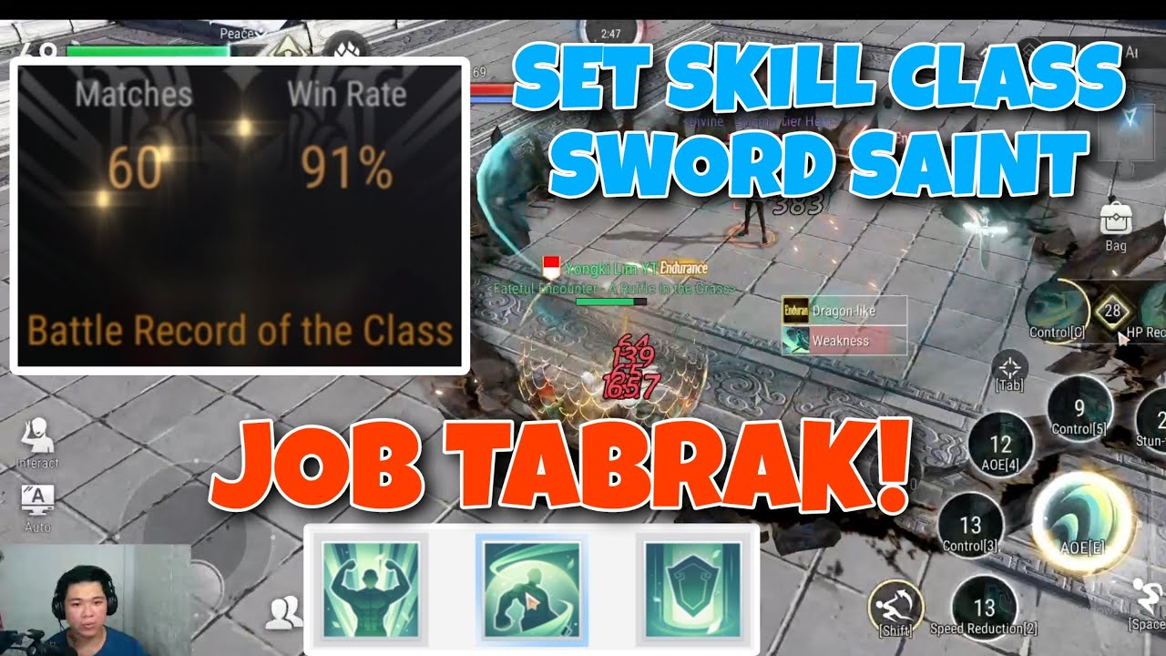 SET SKILL PVP CLASS SOWRD SAINT REVELATION INFINITE JOURNEY (ANDROID/IOS/PC) - YouTube