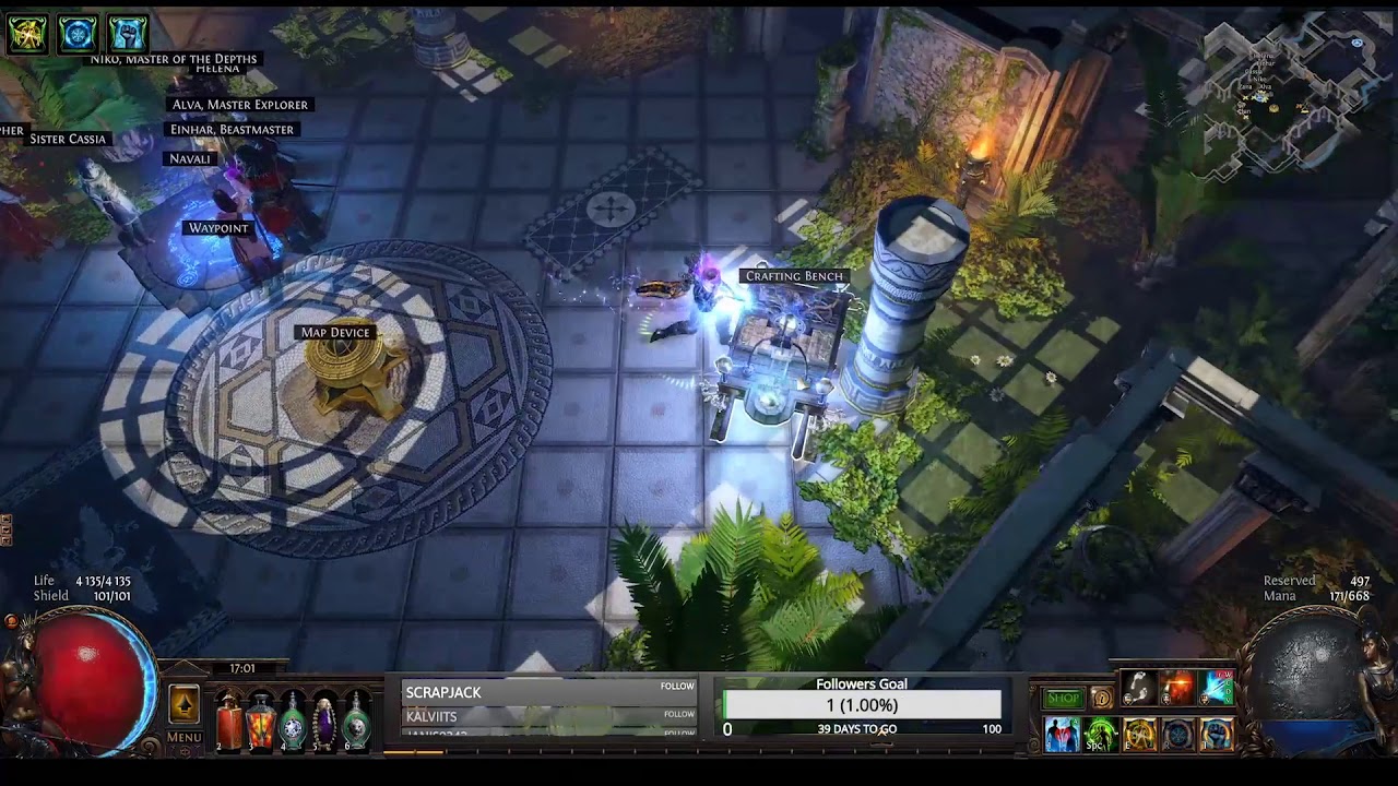 30 Serrated Fossil Crafting - Hunt For Maim Chest - Path of Exile ...