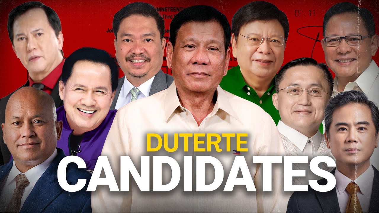 LIVE: PRESSCON NG DUTERTE SENATORIAL CANDIDATES - YouTube
