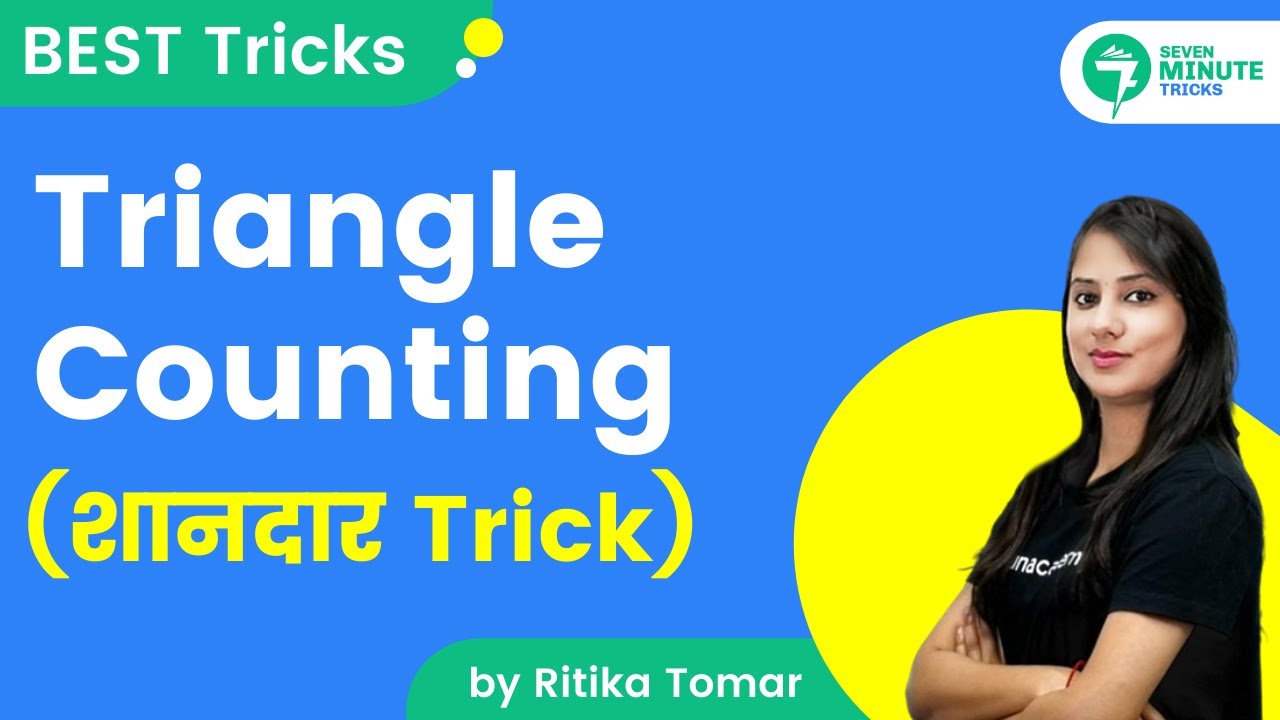7-Minute Tricks | Triangle Counting Trick | Reasoning By Ritika Tomar - YouTube