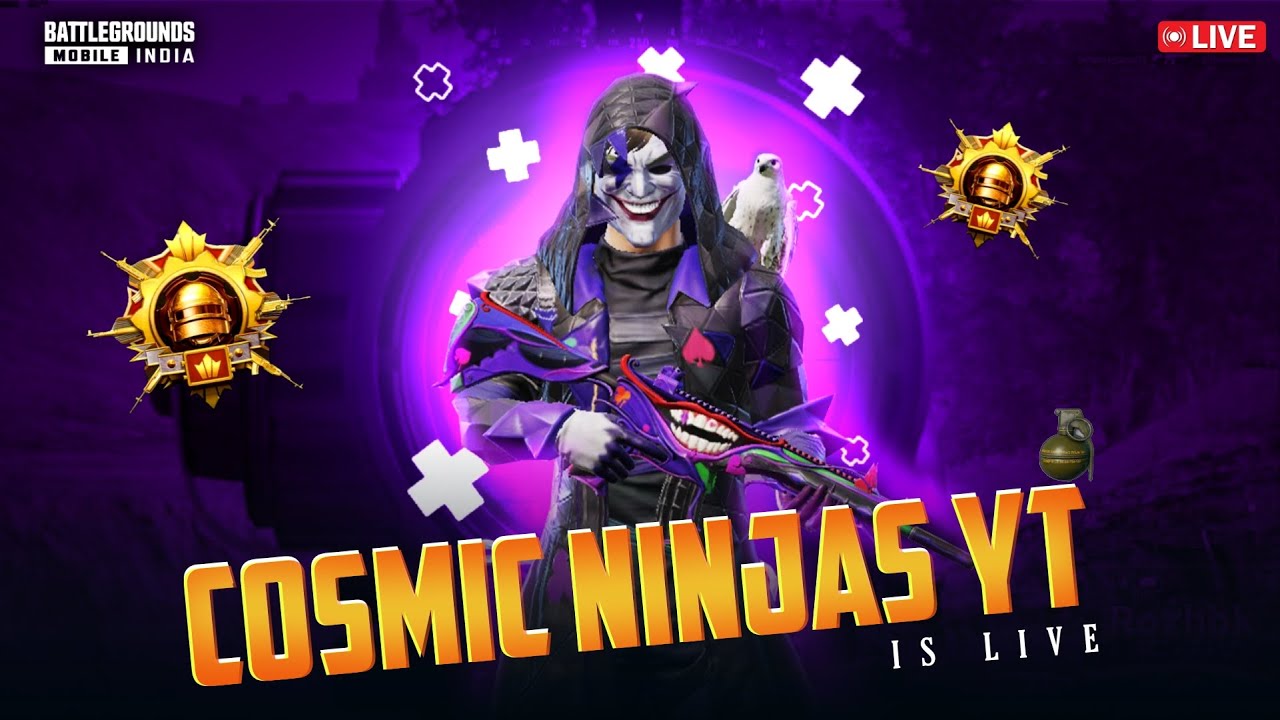 🔴 LIVE | Day : 10 | Cosmic Ninjas : BGMI Madness with Hilarious ...