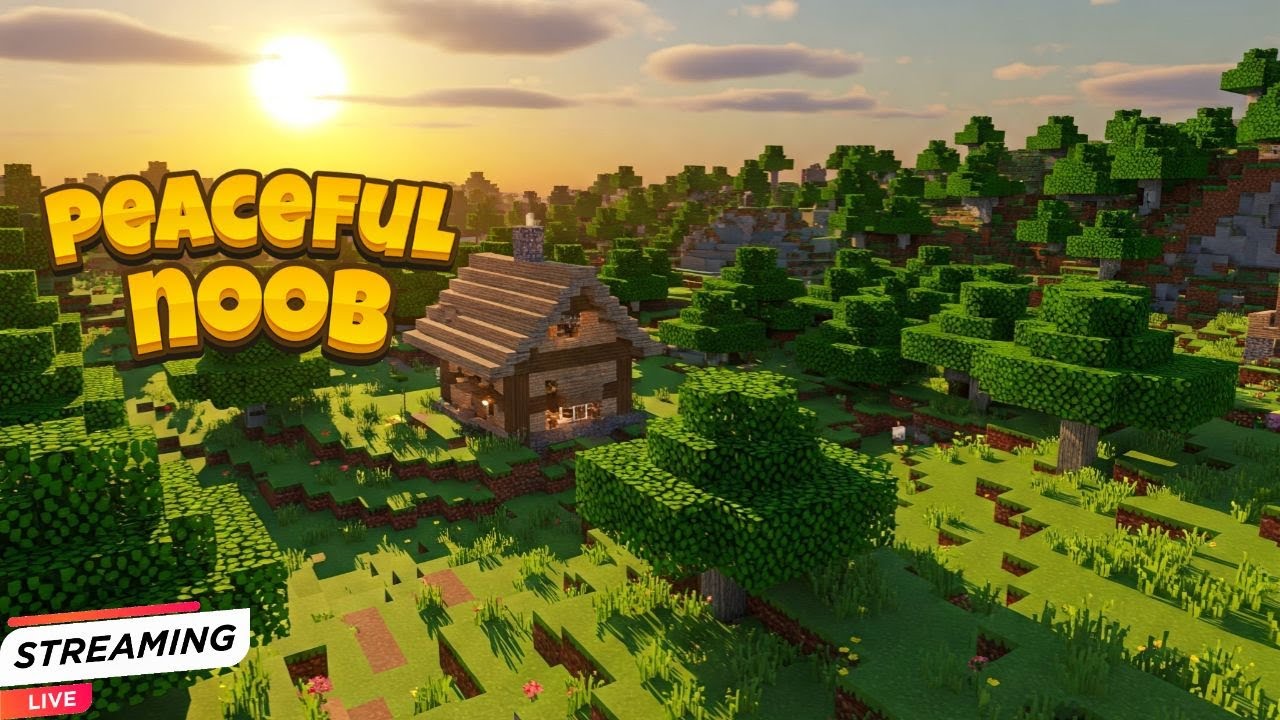 Minecraft Another Peaceful World Live Stream - YouTube