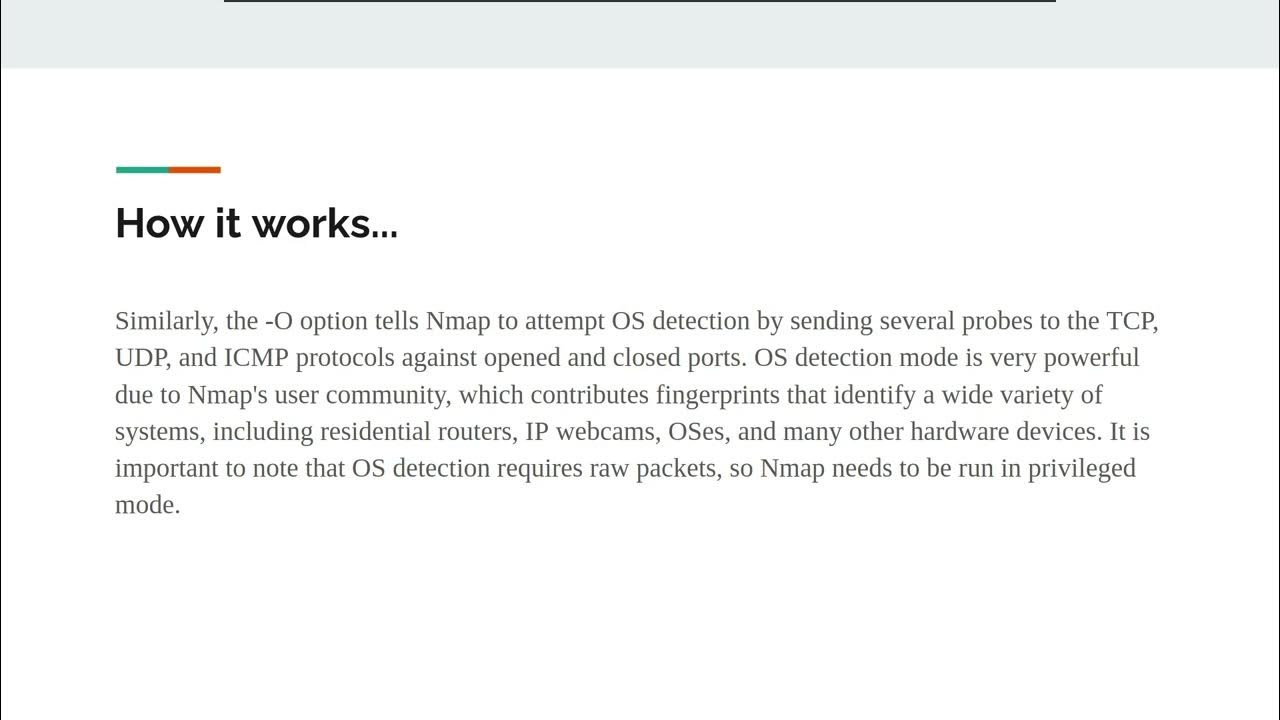 Nmap Day 5 | Fingerprinting Target (services detection and OS detection) - YouTube