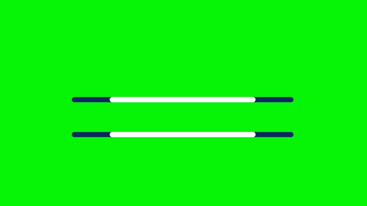 Green Screen Straight animation Line for Titles & Text Non copyright ...