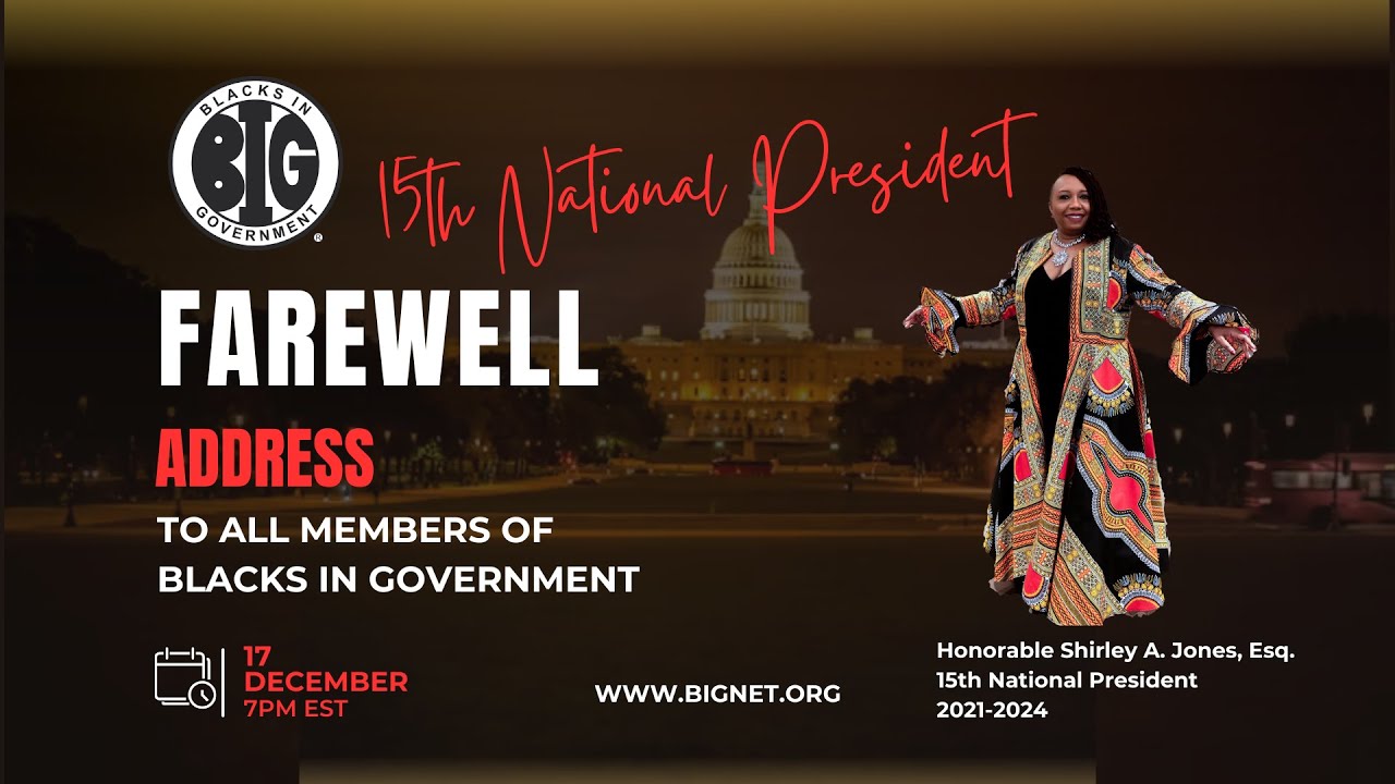 15th National President's Farewell Address - YouTube