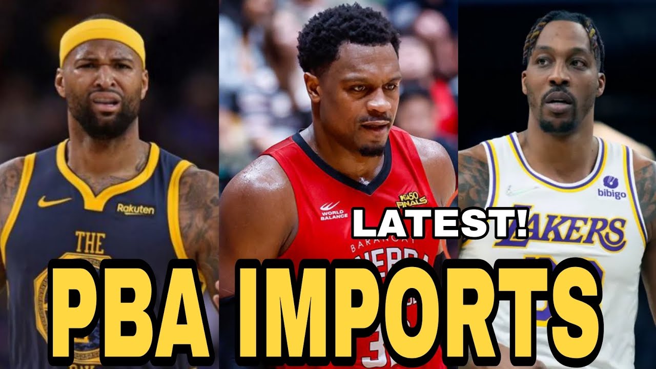 2026 PBA COMMISSIONER'S CUP IMPORTS LIST NILABAS NA PURO EX NBA PLAYER ...