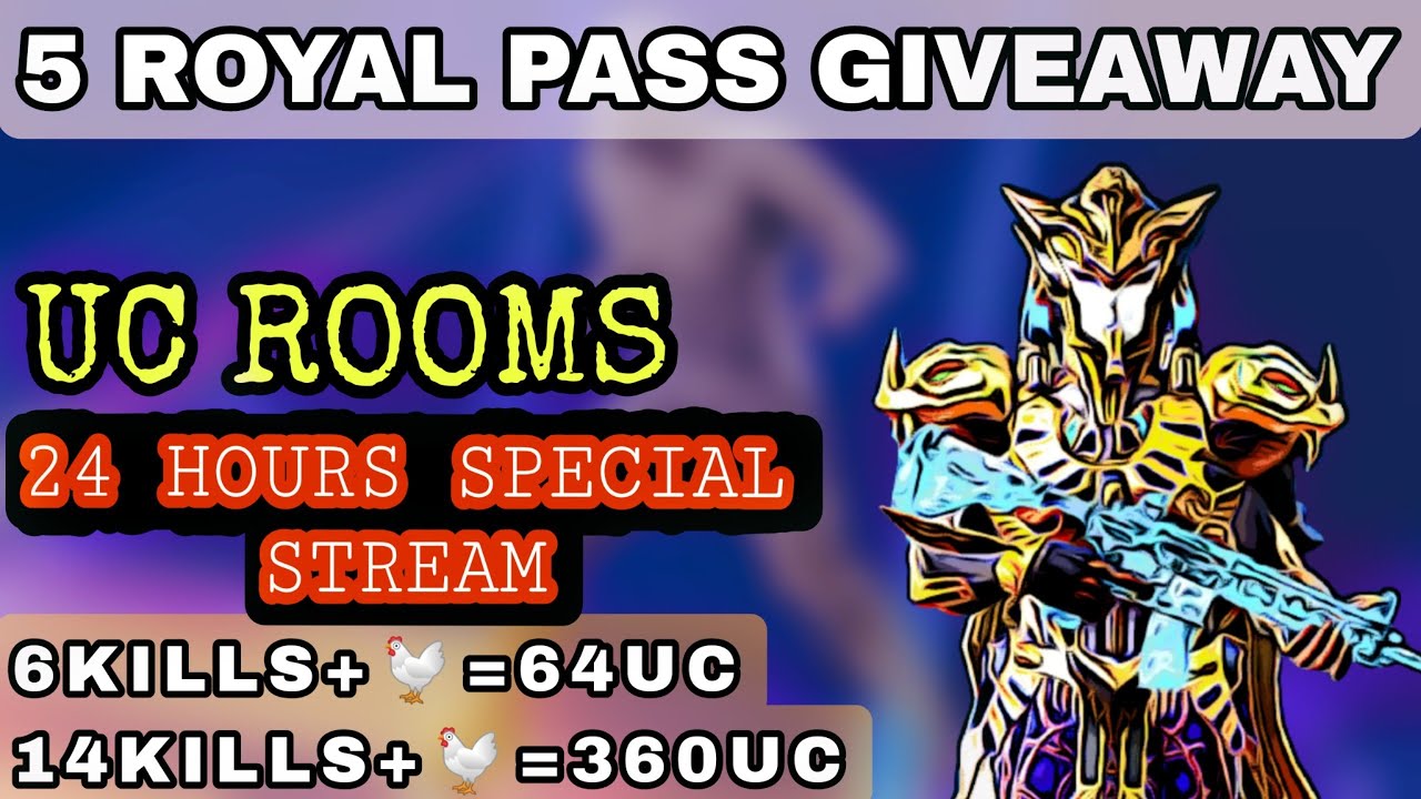 Pubg Mobile Live Custom Rooms Uc Matches And Rp Giveaway Youtube