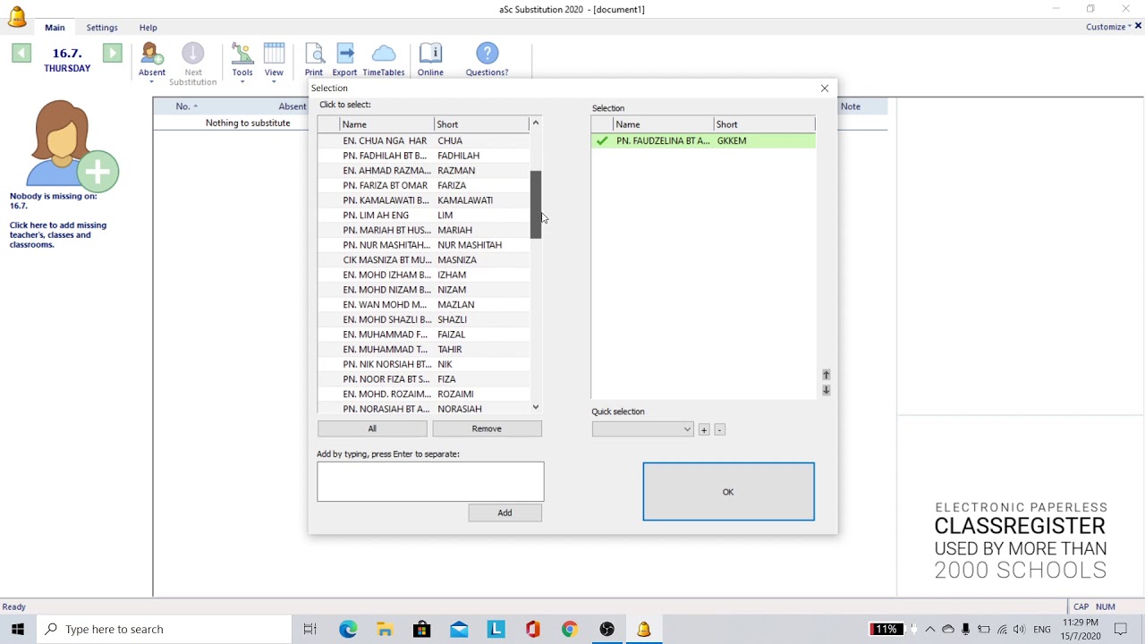 Tutorial asc substitution - YouTube