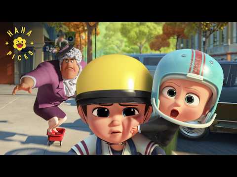 Tim and Boss Baby Escape a KILLER Babysitter | The Boss Baby