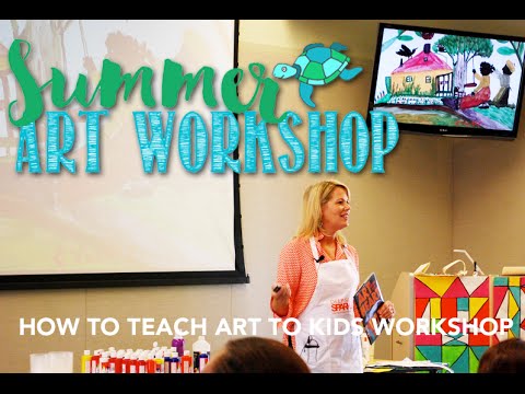 How to Teach Art to Kids - YouTube