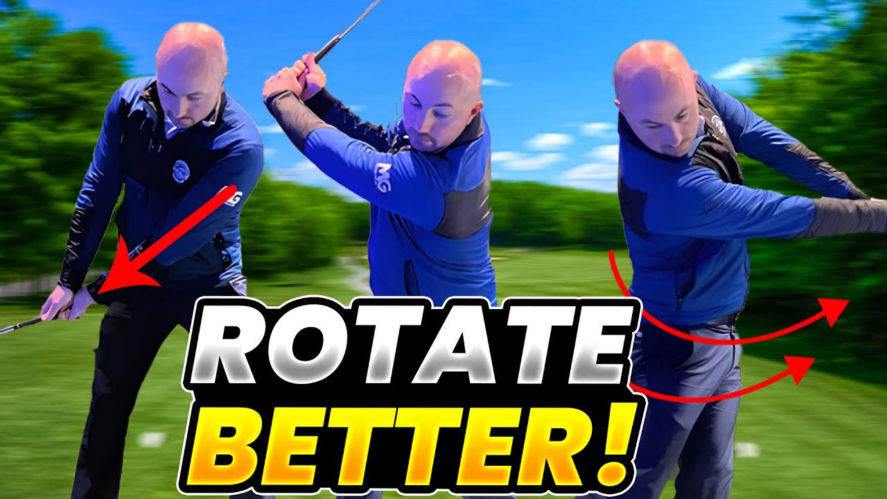 One Simple Change to Instantly Improve Your Golf Swing Rotation - YouTube