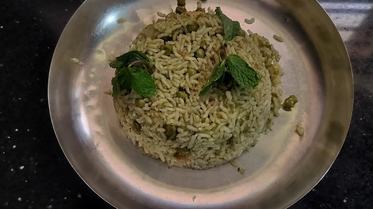 Pudina Aloo Rice Bath - YouTube