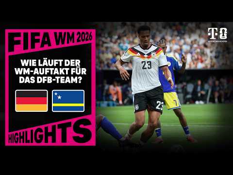 Deutschland - Curaçao, Highlights mit Livekommentar | FIFA WM 2026 | MAGENTA TV
