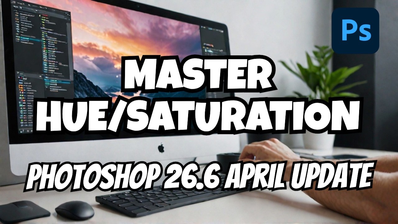 Photoshop 26.6 April Update: How to Master the New Hue/Saturation Layer ...