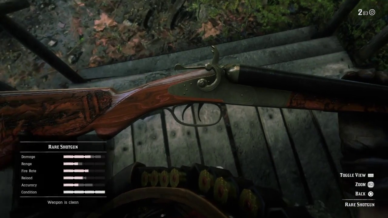 Red Dead Redemption 2 special custom shotgun location - YouTube