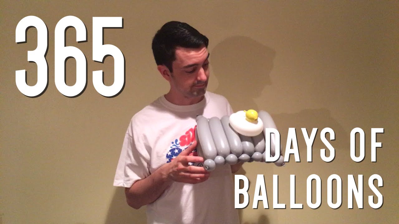 Jul. 4 - Sidewalk Egg Frying Day - 365 Days of Balloons - YouTube